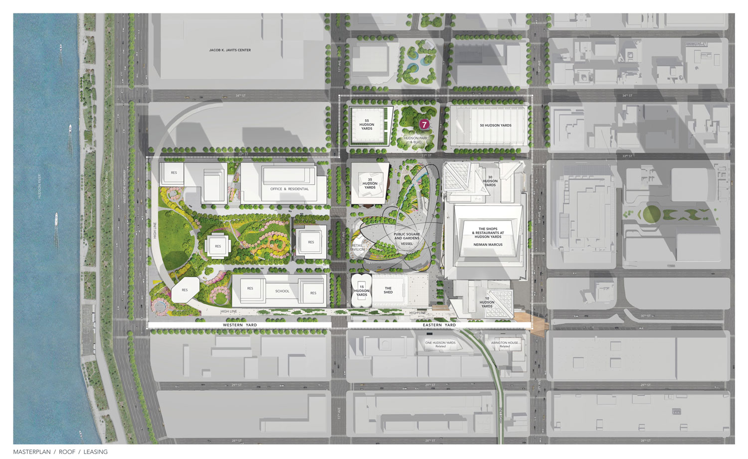 4 Hudson Yards, NY, Urban Design Director NYC DCP Site Plan Credit KPF ...