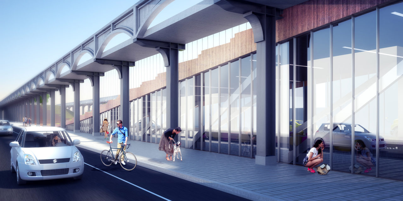 Upside Down Bridge — AIA New York