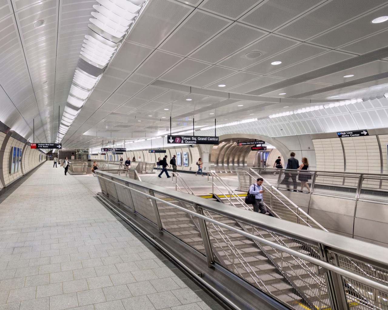Number 7 Subway Line Extension & 34th Street-Hudson Yards Station — AIA ...