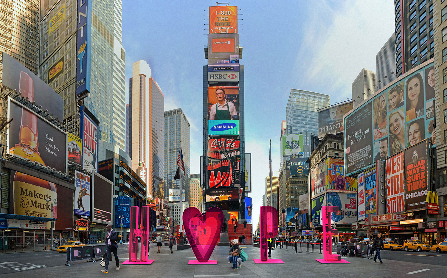 Reddymade Selected Winner of 2019 Times Square Valentine Heart Design ...