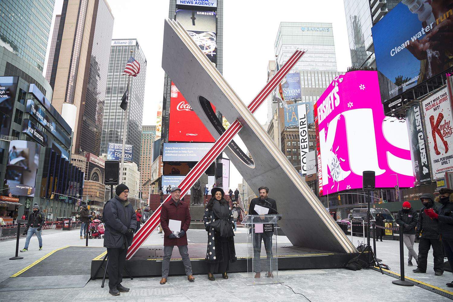 Times Square Arts and AIA New York Unveil 2019 Times Square Valentine ...
