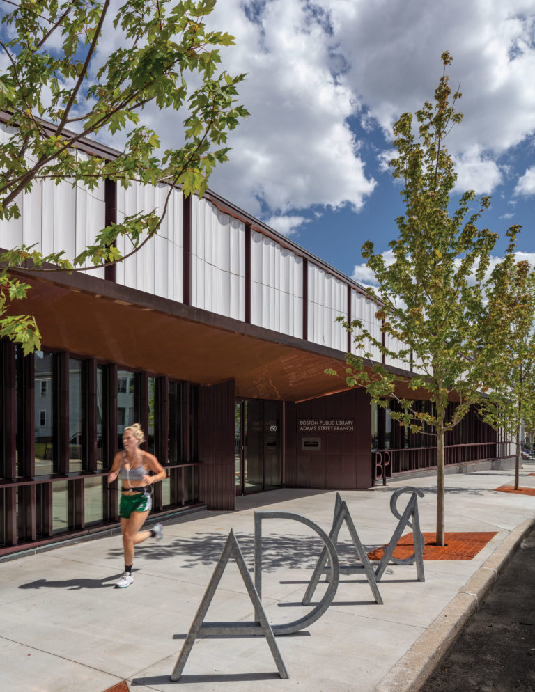 Boston Public Library Adams Street Branch — AIA New York