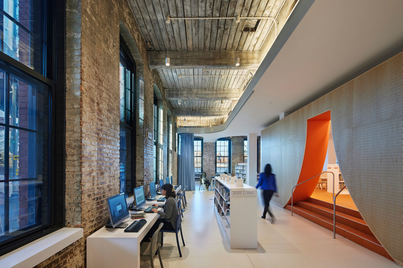 Brooklyn Public Library Adams Street Branch — AIA New York