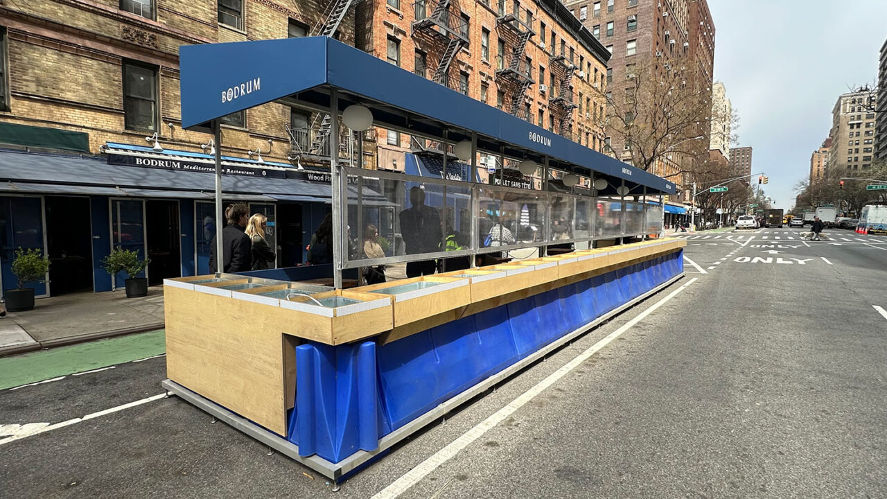 Dining Out NYC Presents 4 Prototypes for Outdoor Dining Structures ...